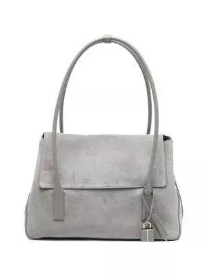 TOM FORD Eclipse Padlock Suede Tote Bag