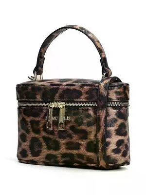 MARC ELLIS Leopard Print Shoulder Bag