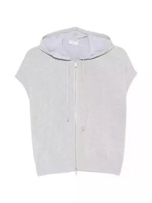 Peserico Hooded Vests For Women