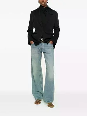 PT TORINO Single-breasted Notch-lapel Blazer - Blue