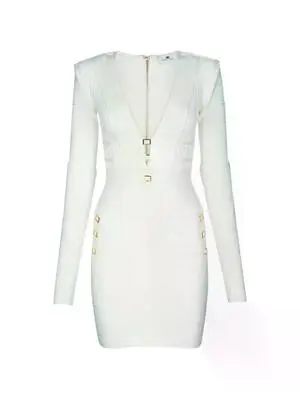 Elisabetta Franchi Mini Knitted Dress