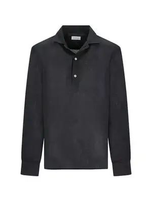 Tagliatore Half-placket Long-sleeve Shirt