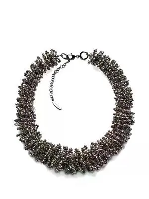 Brunello Cucinelli Beaded Choker Necklace