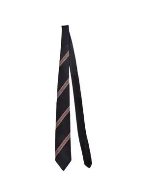 Brunello Cucinelli Monili-chain Striped Tie