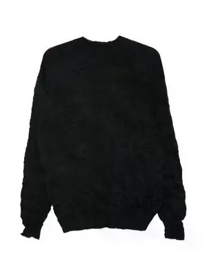 Comme Des Garçons Crinkled-effect Sweater