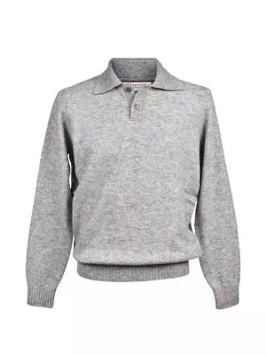 Brunello Cucinelli Knit Polo-collar Wool Sweater