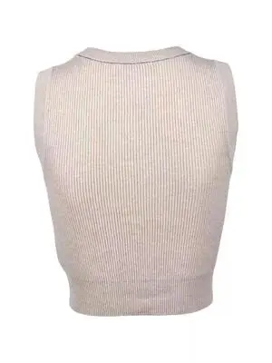 Brunello Cucinelli Ribbed-knit Top