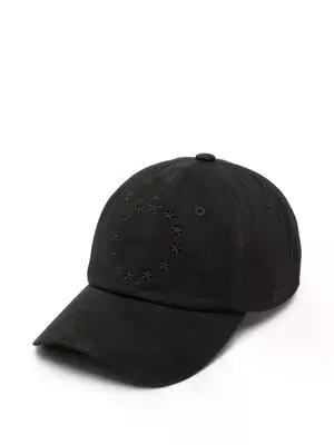 Études Studio Europa Star-embroidered Cap - Black