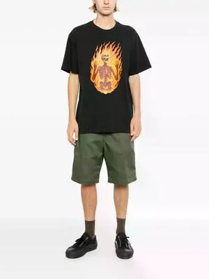 MELT Skull-print T-shirt - Black