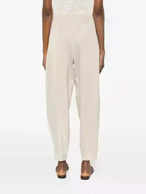 Herno Drawstring Pleated Trousers - Grey