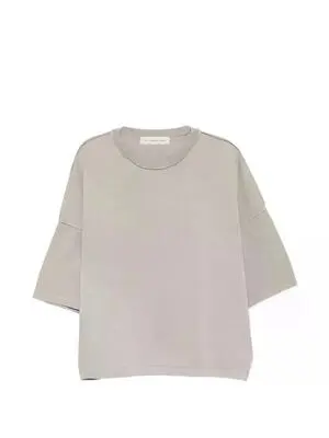 STAY HUMAN ON EARTH Drop-shoulder T-shirt