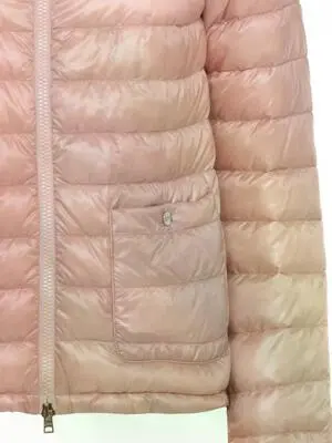 Herno High-neck Quilted Jacket - Pink