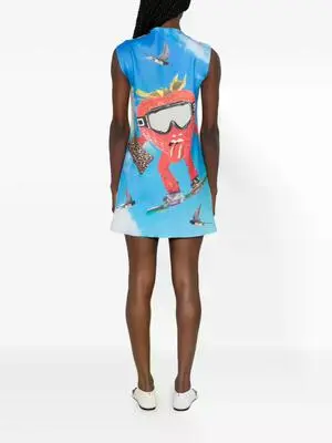 The Artistylist Graphic-print Mini Dress