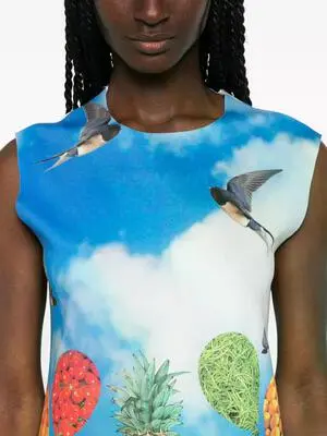 The Artistylist Graphic-print Mini Dress