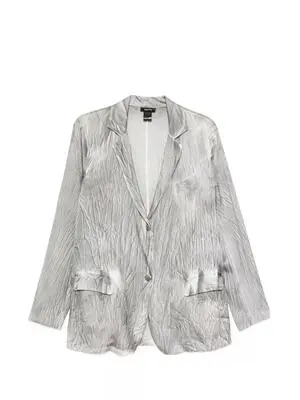 Avant Toi Crinkled-finish Single-breasted Jacket