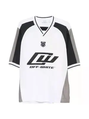 Off-white V Neck T-shirts For Men