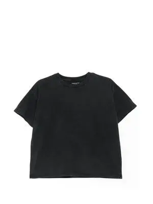 Majestic Filatures Logo-embroidered T-shirt - Black
