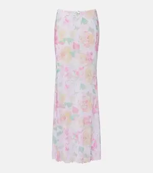 BANANHOT Solay Floral Maxi Skirt