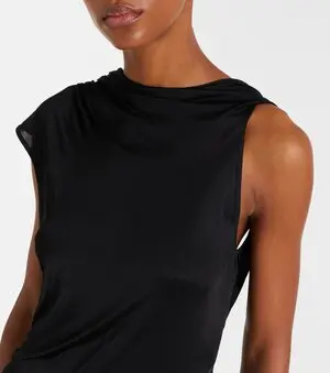 Rick Owens Lilies Shailee Ruched Gown
