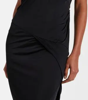 Rick Owens Lilies Shailee Ruched Gown