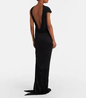 Rick Owens Lilies Shailee Ruched Gown