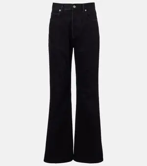 Bottega Veneta Intrecciato Flared Jeans