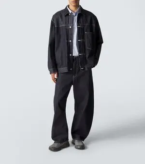 Comme Des Garçons Homme X New Balance 2010 Suede Trimmed Sneakers - Grey