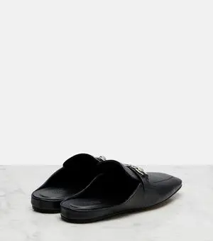 Gucci Ragazzo Horsebit Leather Mules