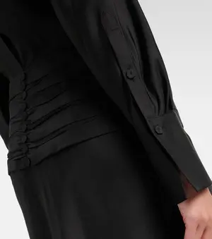 RÓHE Silk Gown - Black