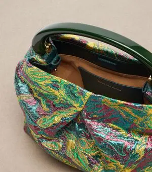 Dries Van Noten Jacquard Top-handle Bag - Multicoloured