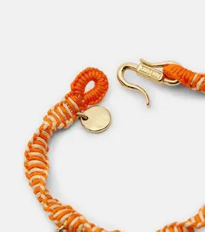 ALEMAIS Alémais Calypso Macramé Charm Bracelet