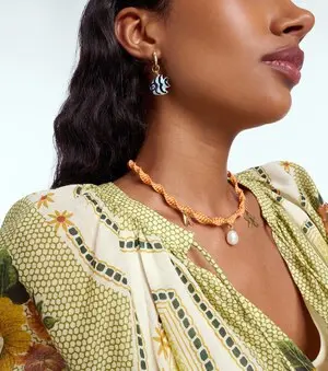 ALEMAIS Calypso Drop Earrings - Blue