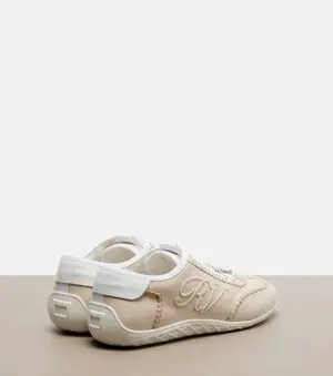 ROGER VIVIER Viv Up Low-top Sneakers - Beige