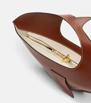 Staud Shark Leather Top-handle Bag