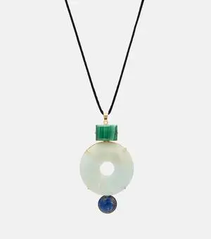 JENNIFER BEHR Devon Embellished Necklace - Multicoloured