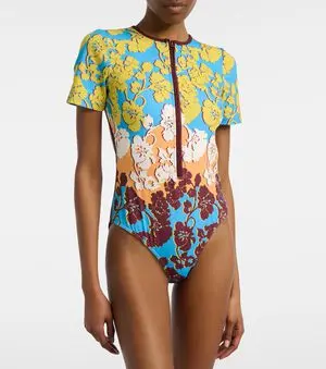 ALEMAIS Alémais Splice Floral Swimsuit
