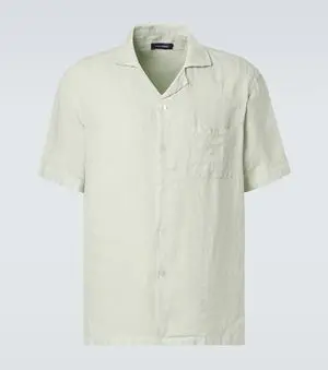 Thom Sweeney Linen Shirt - Green