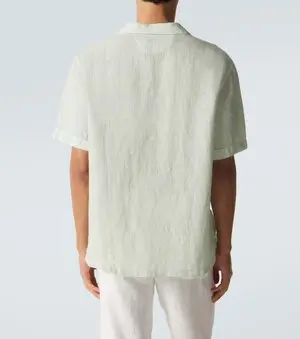 Thom Sweeney Linen Shirt - Green