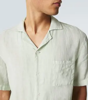 Thom Sweeney Linen Shirt - Green