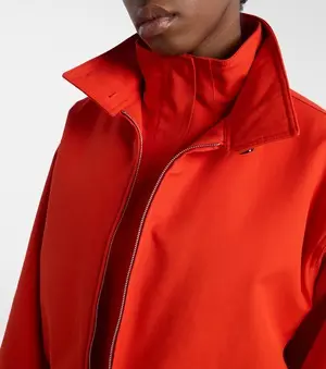 Alaïa Laye Cotton Bomber Jacket