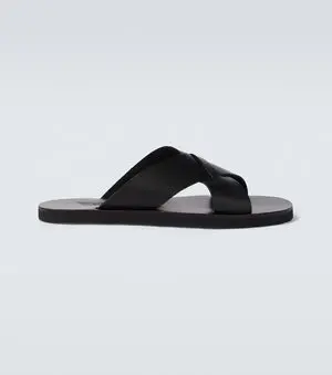 Ancient Greek Strappy Sandals For Men