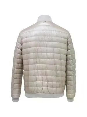 Herno Quilted Zip-up Jacket - Neutrals