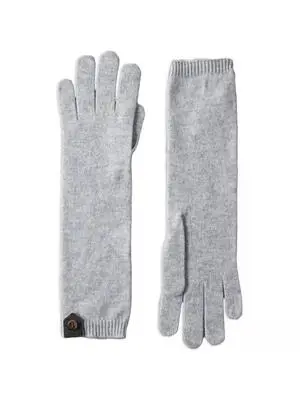 Brunello Cucinelli Opera Cashmere Gloves - Grey