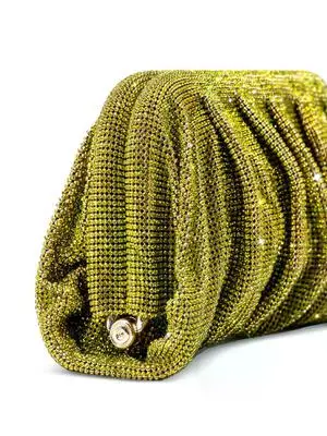 Benedetta Bruzziches Venus La Grande Crystal-embellished Clutch Bag - Green