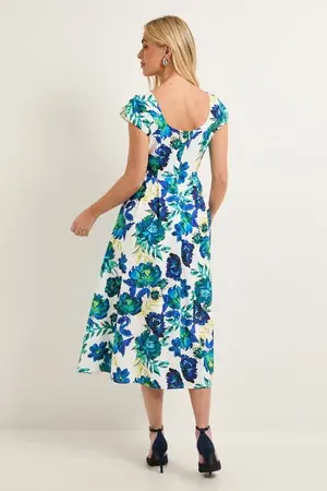 WALLIS Fit & Flare Midaxi Dress