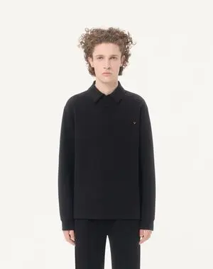 Valentino Garavani Cotton Polo Shirt With Vgold