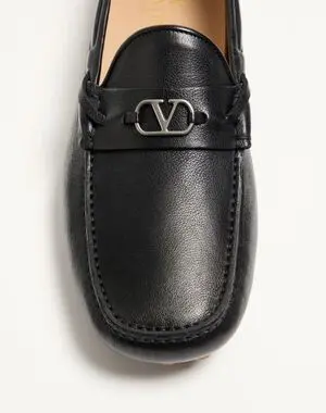 Valentino Garavani Fastaway Driver Loafer - Black