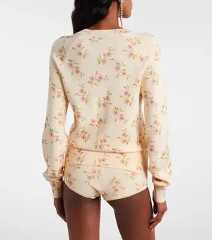 Simone Rocha Floral Cardigan