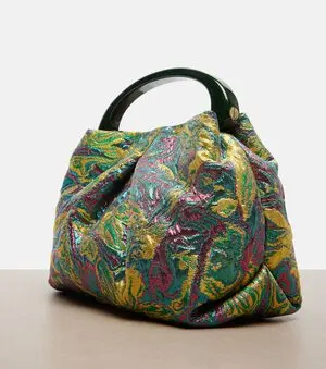Dries Van Noten Crisp Jacquard Top-handle Bag - Multicoloured