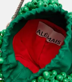 ALEMAIS Mini Beaded Crossbody Bag